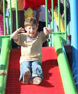 brendan playground roller slide | Accessible Playgrounds