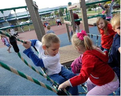 rope climb | Accessible Playgrounds